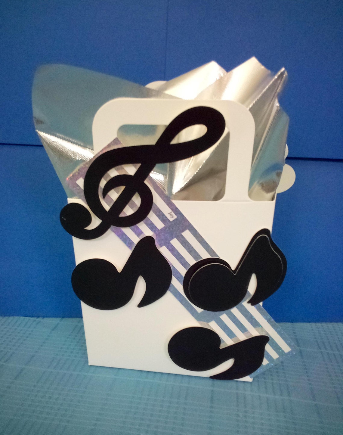 Musical Notes Centerpiece Box of Gift Box - Etsy