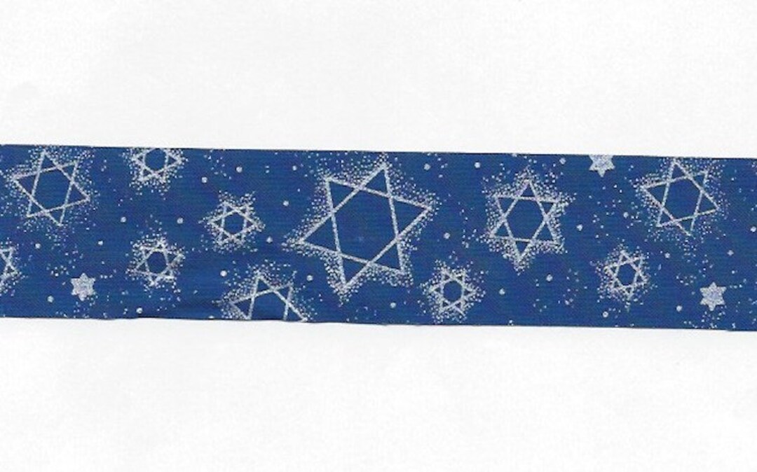 Cloth Ribbon: Silver Starry Nights, 25 Yards, 1 3/8" Wide - Etsy