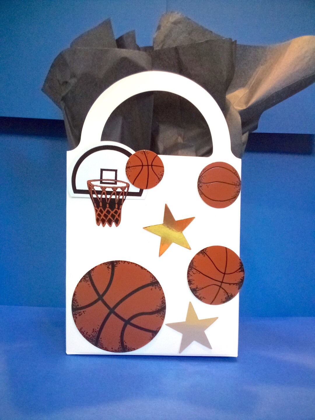 Basketball Centerpiece or Gift Box - Etsy