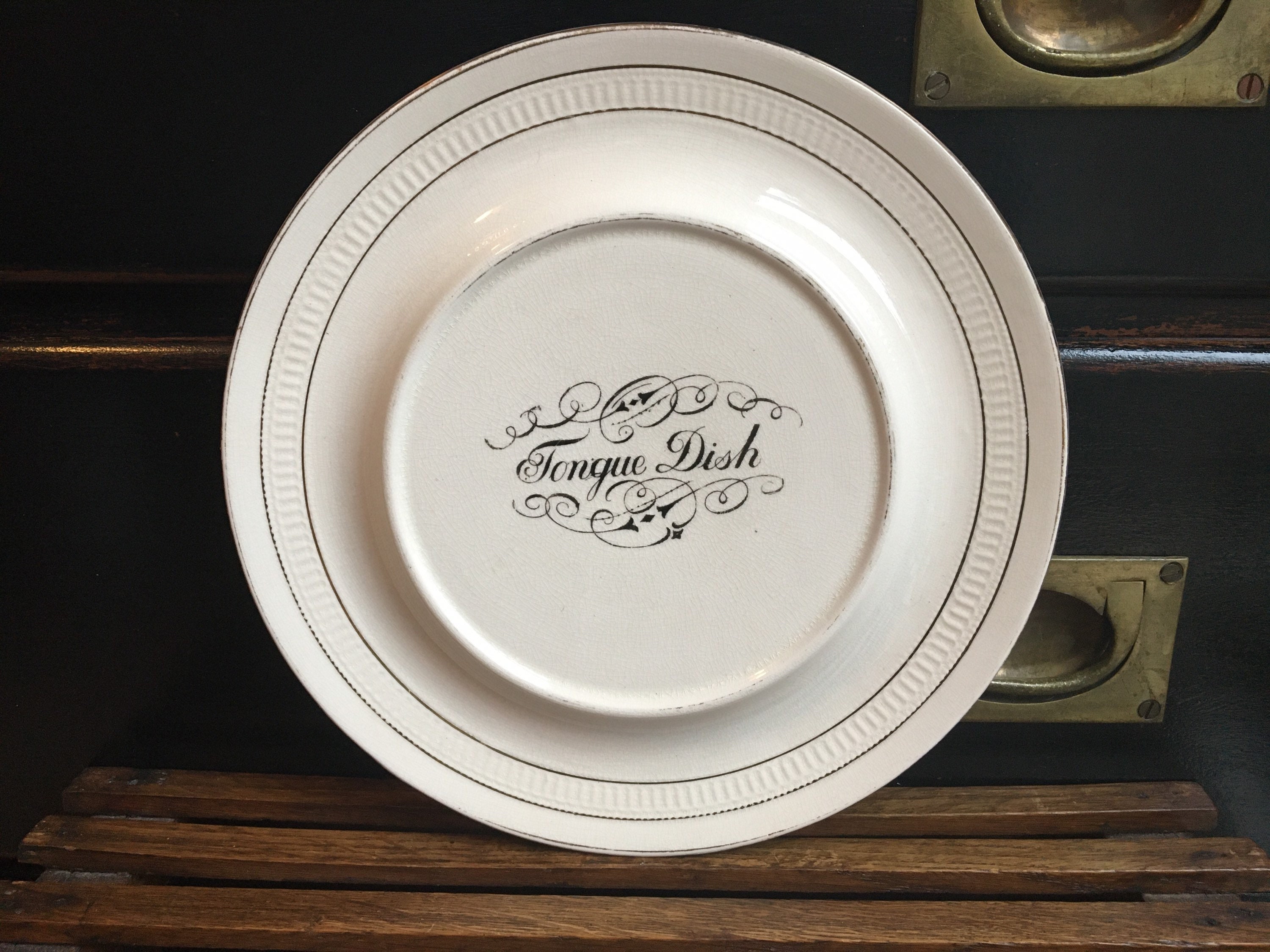 Antique Ironstone Tongue Dish Ironstone Tongue Plate | Etsy