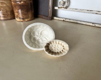 Grimwades Vintage White Ironstone Bunny Jelly Mould Bunny Jelly Mold ...