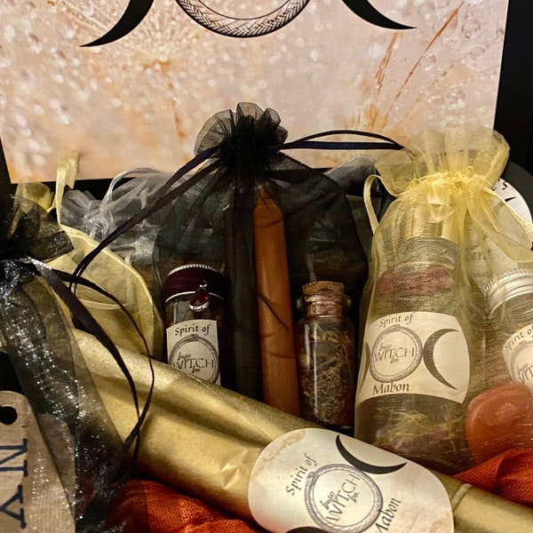 3 Box Sabbat Set. Beltane, Litha and Lammas Ritual Boxes for Seasonal Witchcraft . All Ritual ...