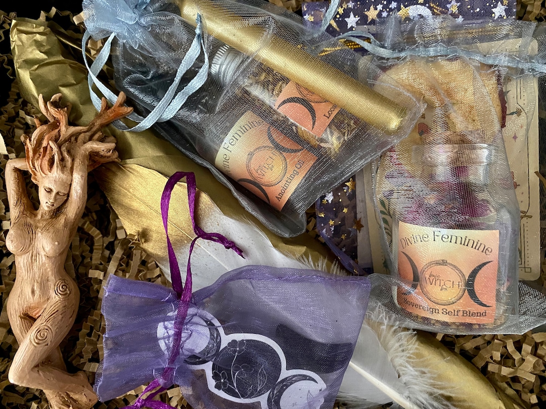 Full Moon and New Moon Box Set Moon Phase Magick Supplies, Ritual Tools ...