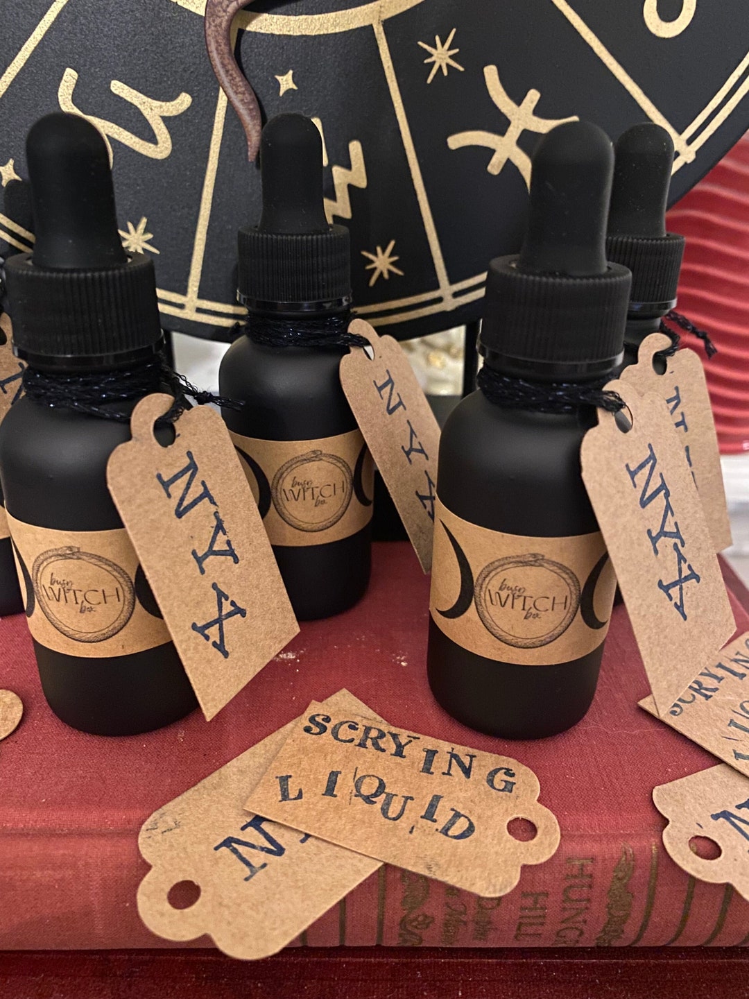 SCRYING LIQUID for Your Divination Practice, Rituals and Casting. Nyx ...