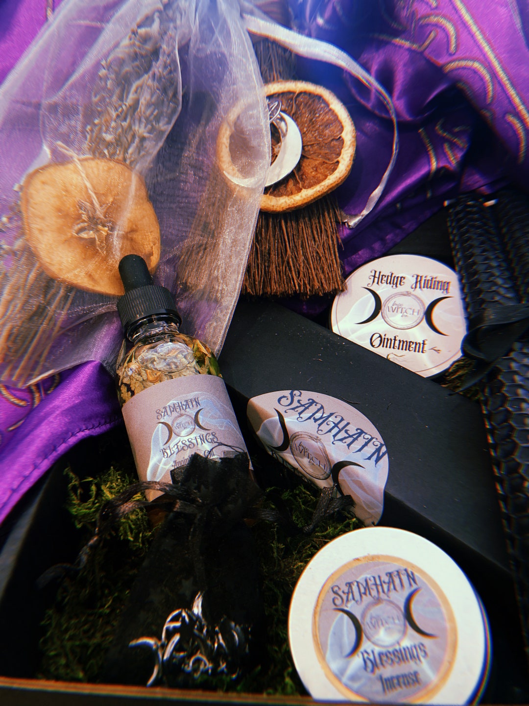 Samhain Sabbat Ritual Box Altar Tools Divination Shadow - Etsy