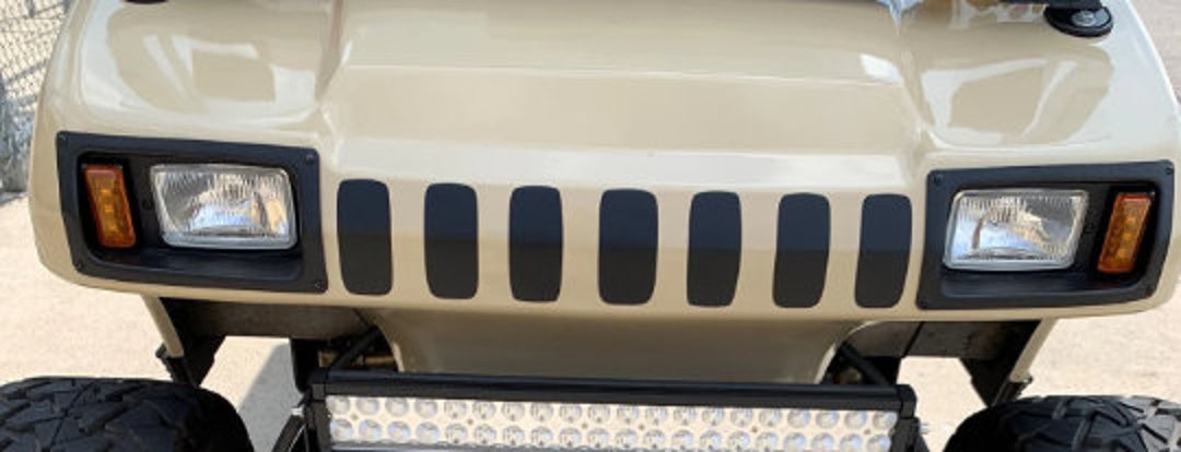 Golf Cart Vinyl Grill - Etsy