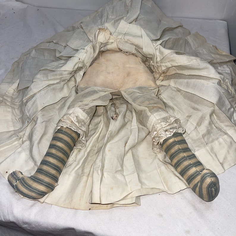 Antique American Hand-made Cloth Doll - Etsy