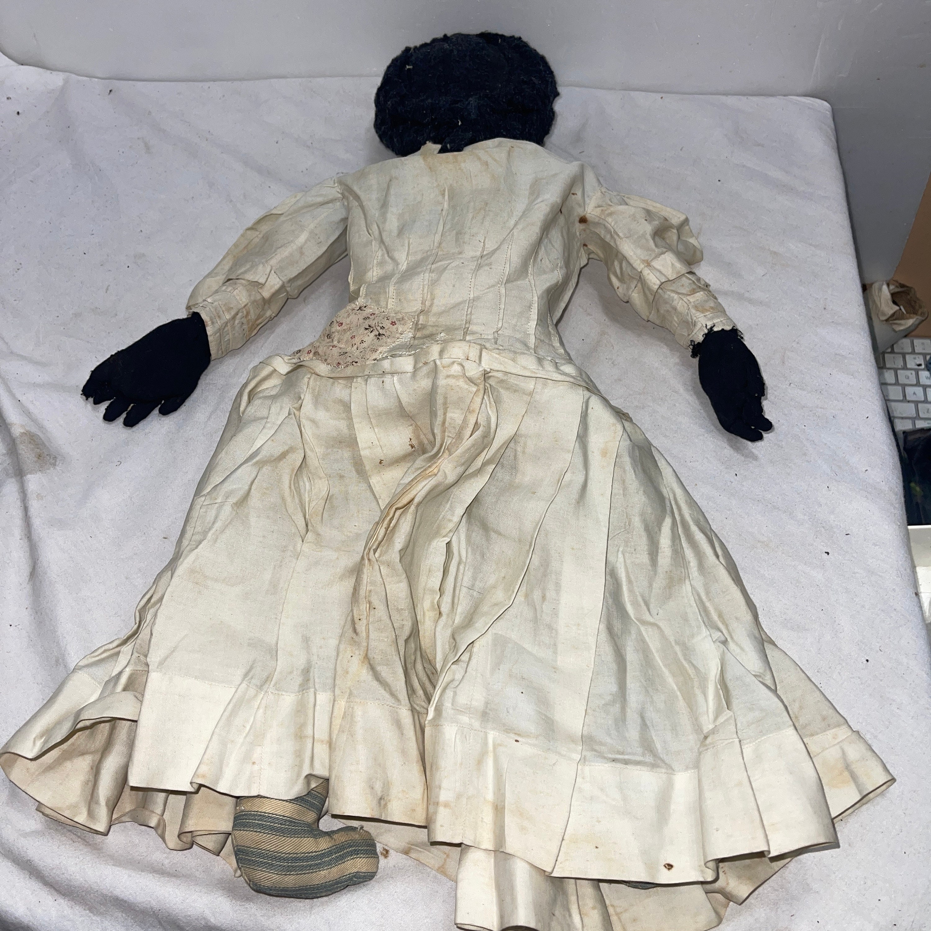 Antique American Hand-made Cloth Doll - Etsy