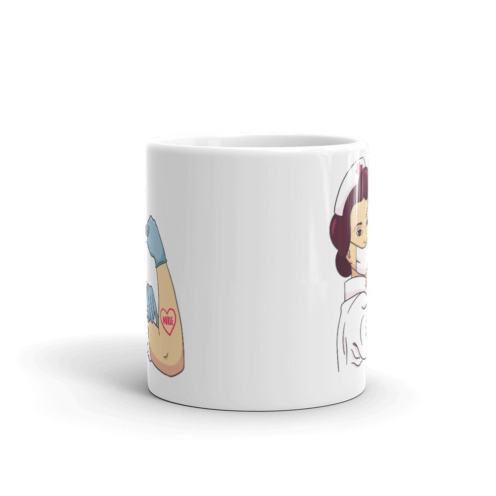 Fierce Registered Nurse Practitioner Coffee Cup Tough ICU ER - Etsy