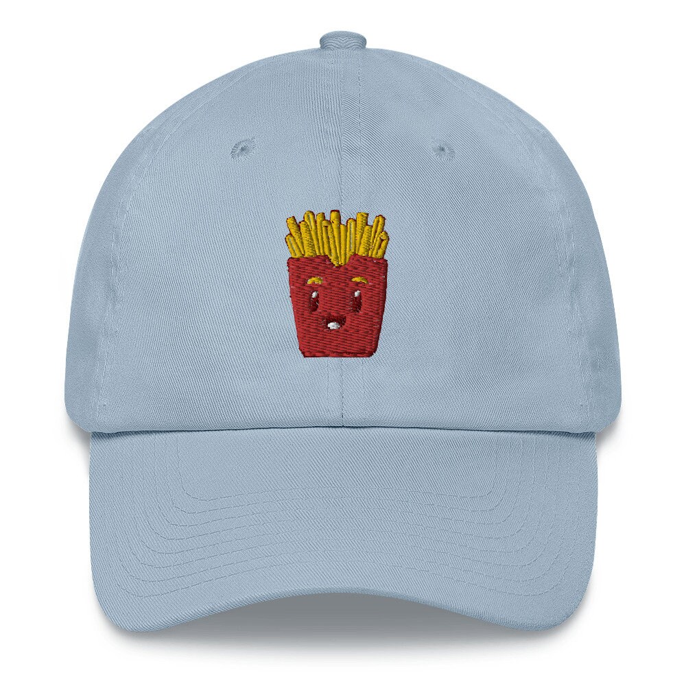 Happy French Fry Embroidered Classic Dad Hat [unisex Baseball Cap] - Etsy