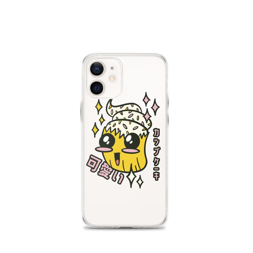 Kawaii Happy Sprinkle Cupcake iPhone Case Gift Japanese Anime Foodie ...