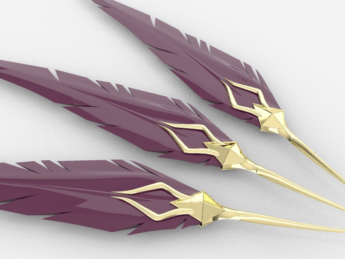 Star Guardian Xayah Feather Blades/dagger Stl. File 3D - Etsy Canada