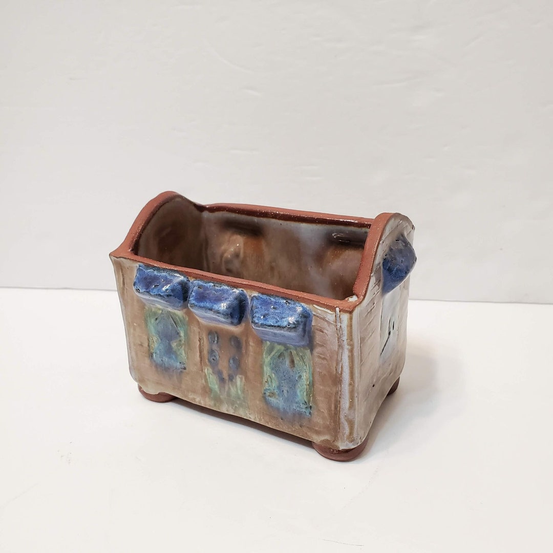 Earthworks Barbados Red Clay Ceramic Pottery Succulent - Etsy