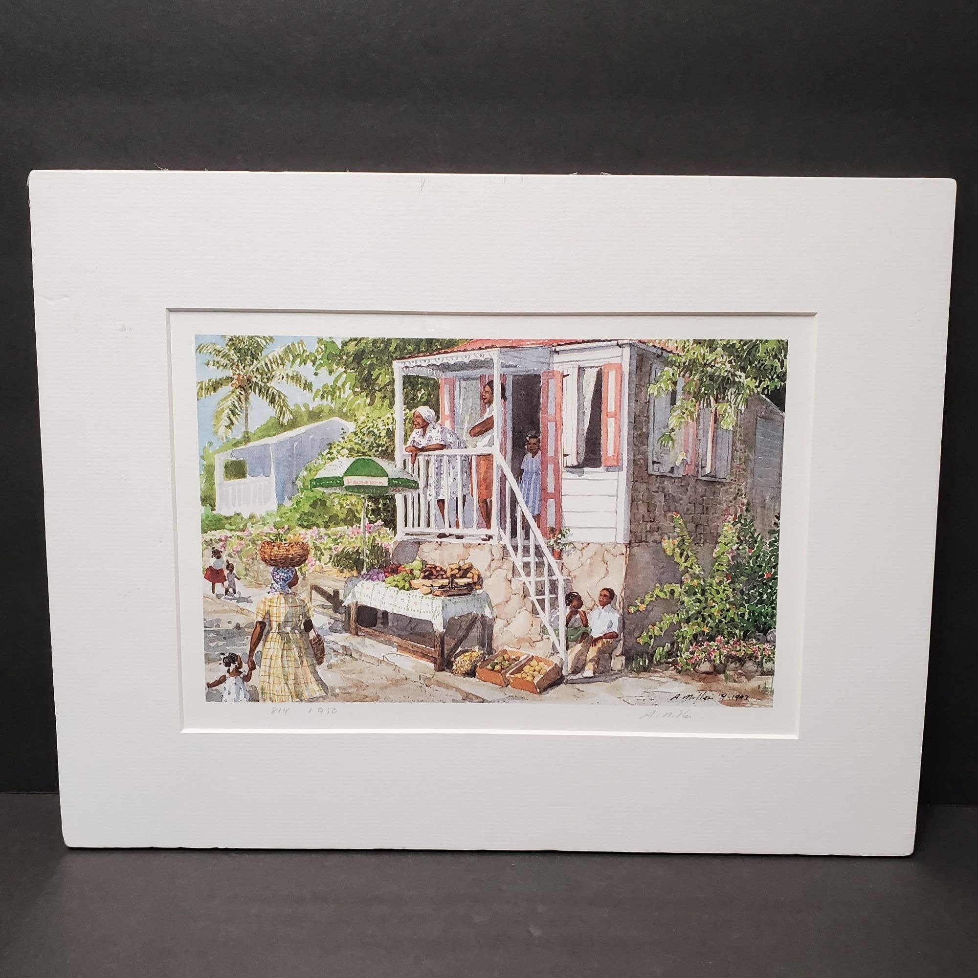 Art Signed And Numbered