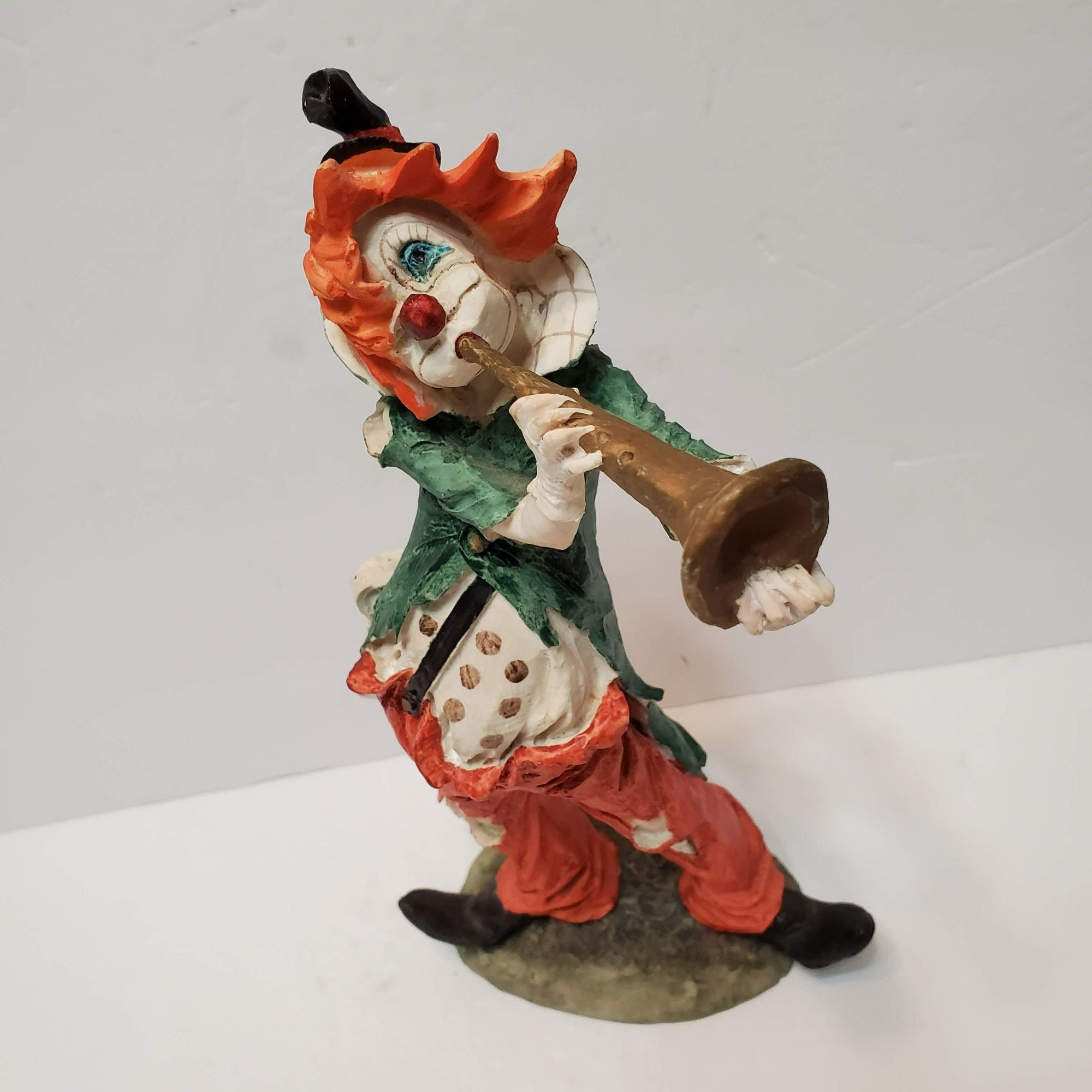 Vintage Pucci Hobo Clown Figurine, 1980s, Resin, Clown Statue, Clown ...