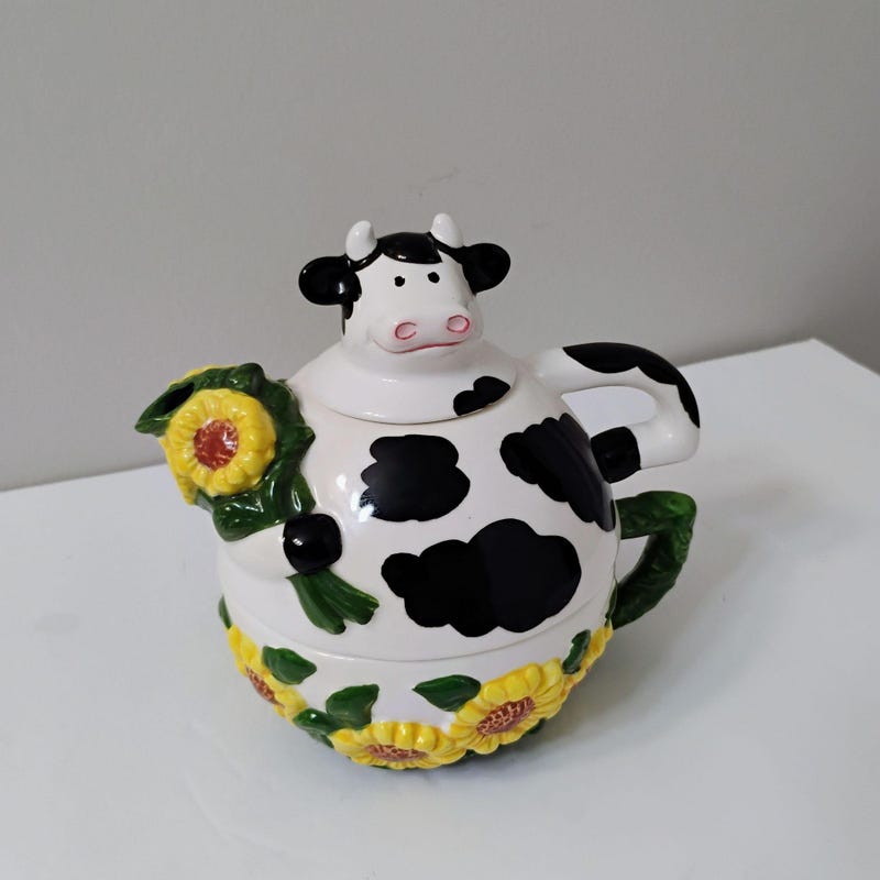Cow Teapot - Etsy