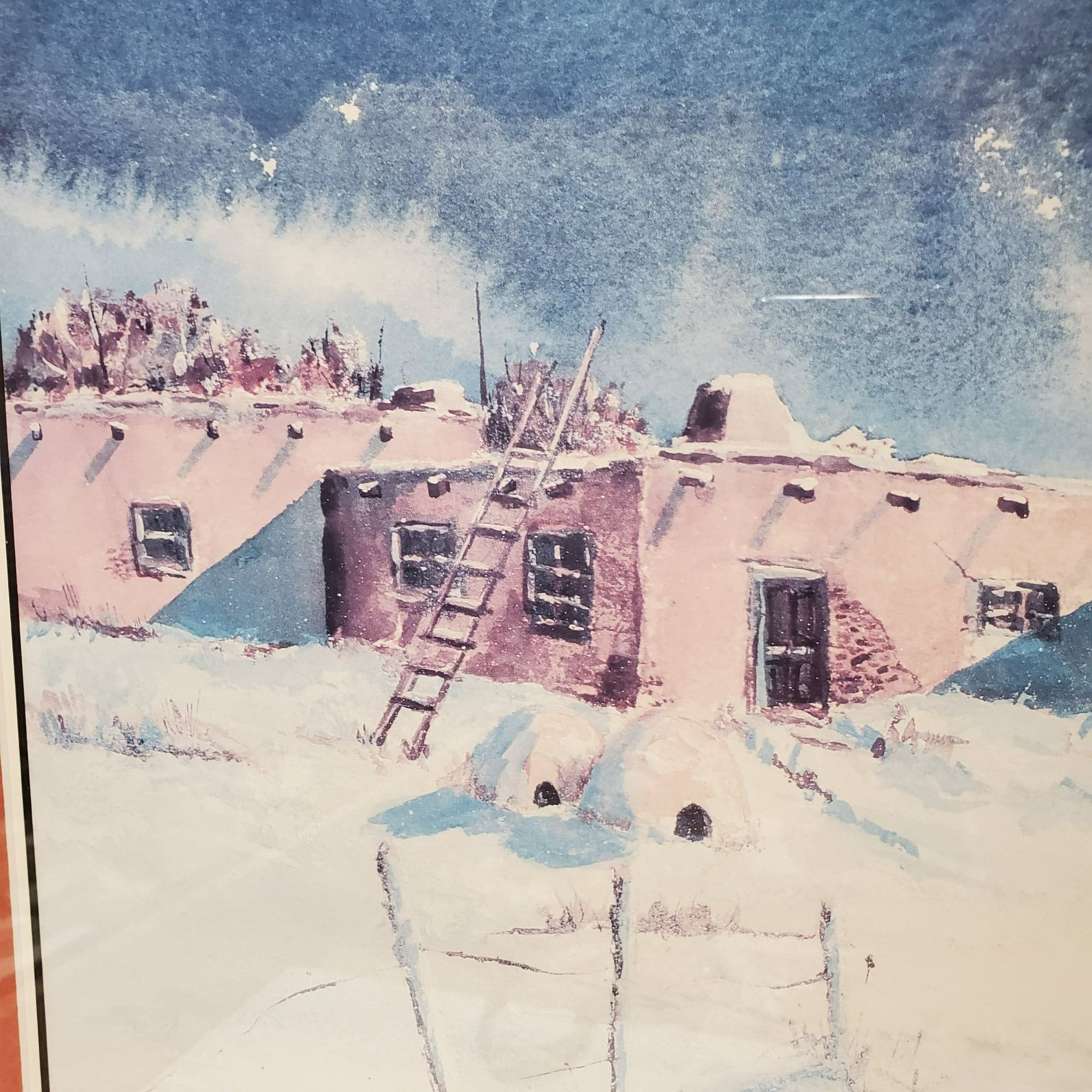 Ed Posa Art Framed Matted Print Signed Limited Edition - Etsy