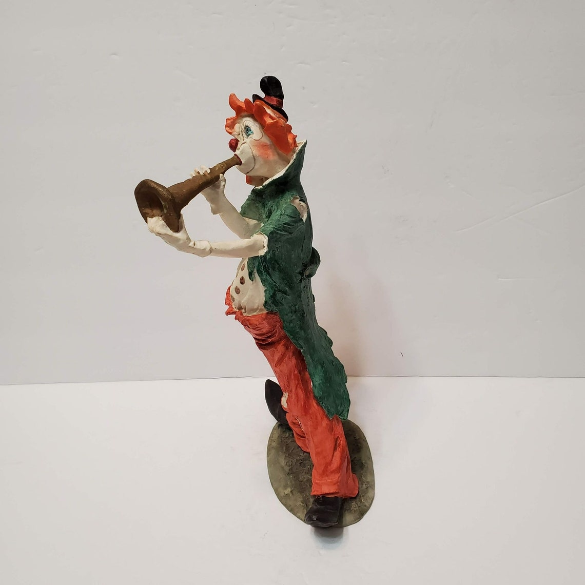 Vintage Pucci Hobo Clown Figurine, 1980s, Resin, Clown Statue, Clown ...