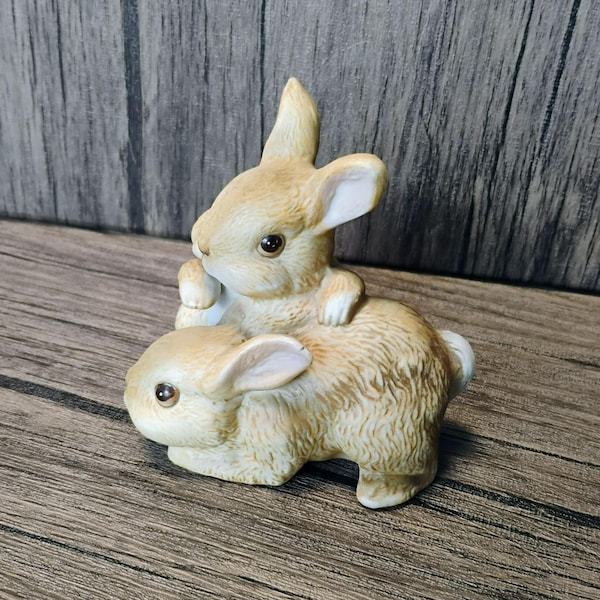 Homco Bunnies - Etsy