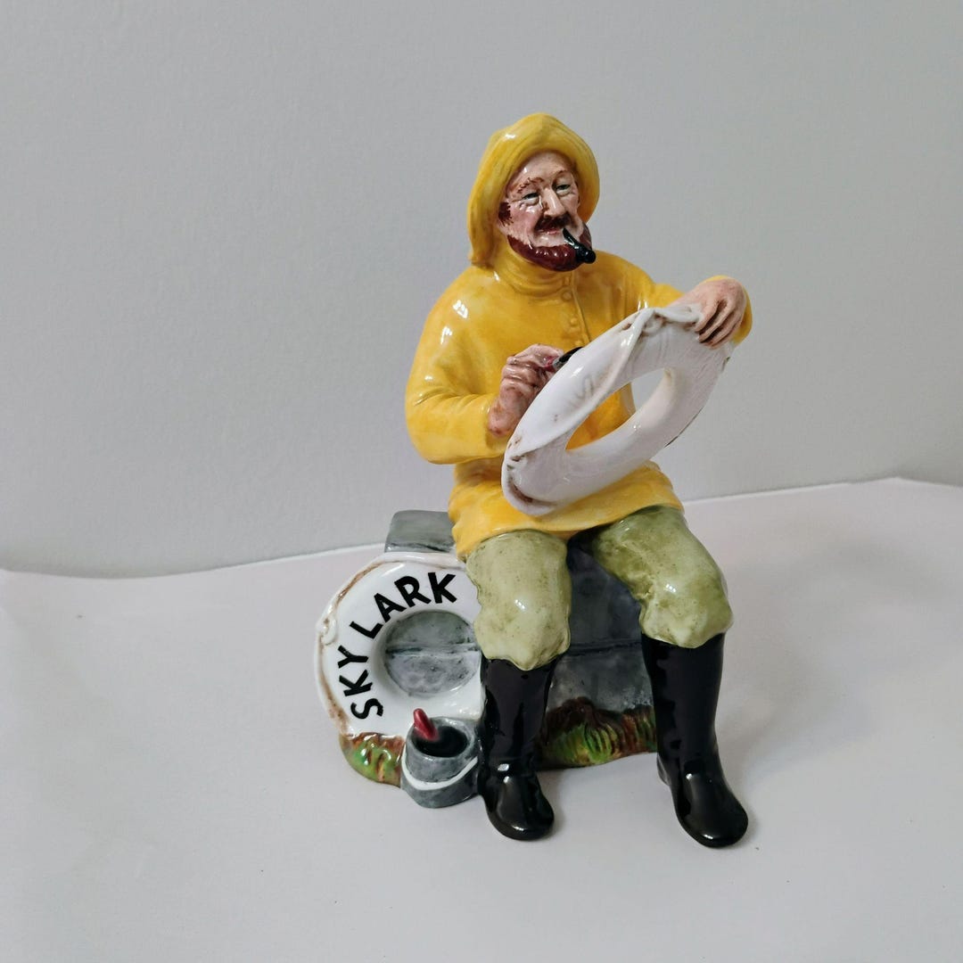 Royal Doulton the Boatman Figurine, HN 2417, Vintage 1970s, Skylark ...