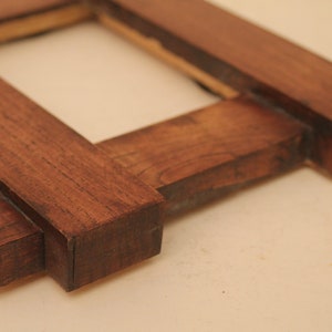 A 5" X 7" Special Lap Joint Picture Frame With Beautiful Wood Finishing ...