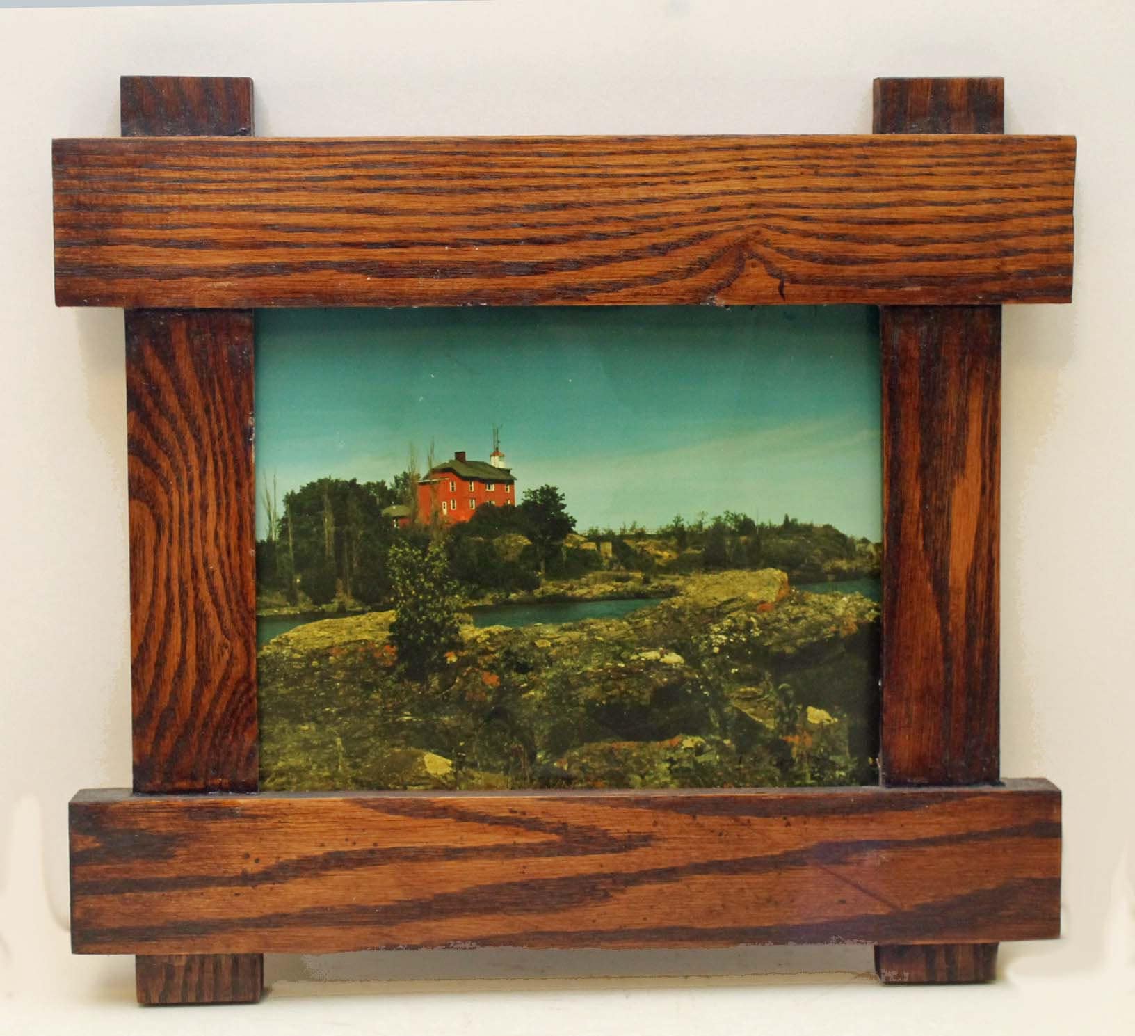 Half Lap Frame Poster