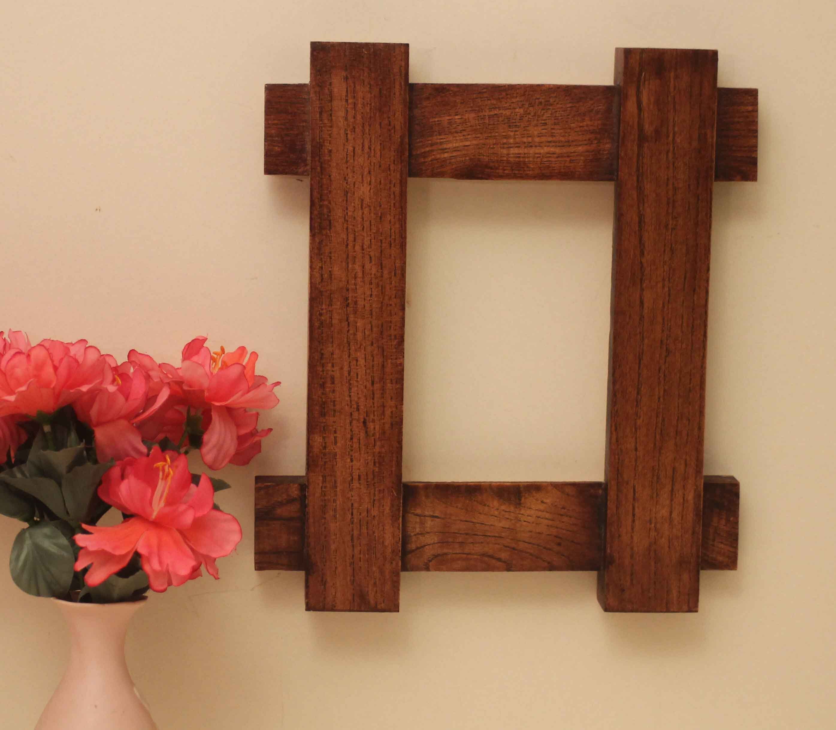 A 5" X 7" Special Lap Joint Picture Frame With Beautiful Wood Finishing ...