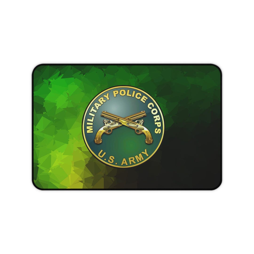US Army Military Police Desk Mat - Etsy