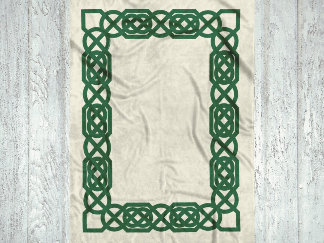 Irish Housewarming Gift Irish Family Blanket in Celtic Knot - Etsy
