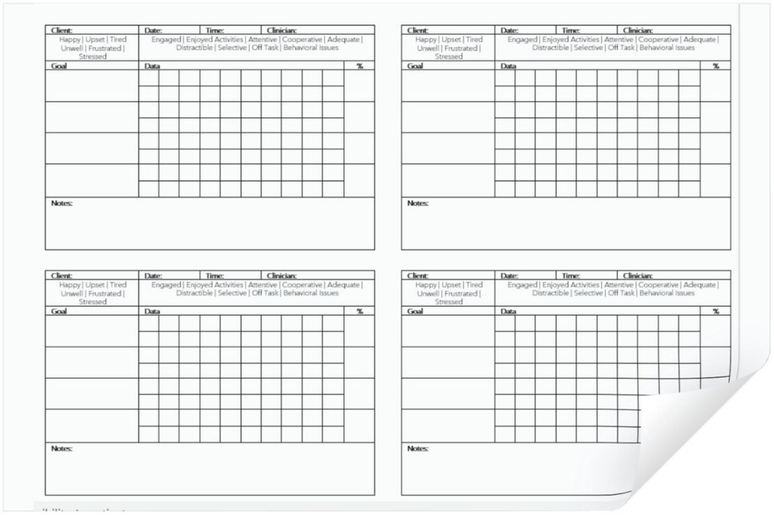 Instant Download SLP Compact Data Sheet - Etsy