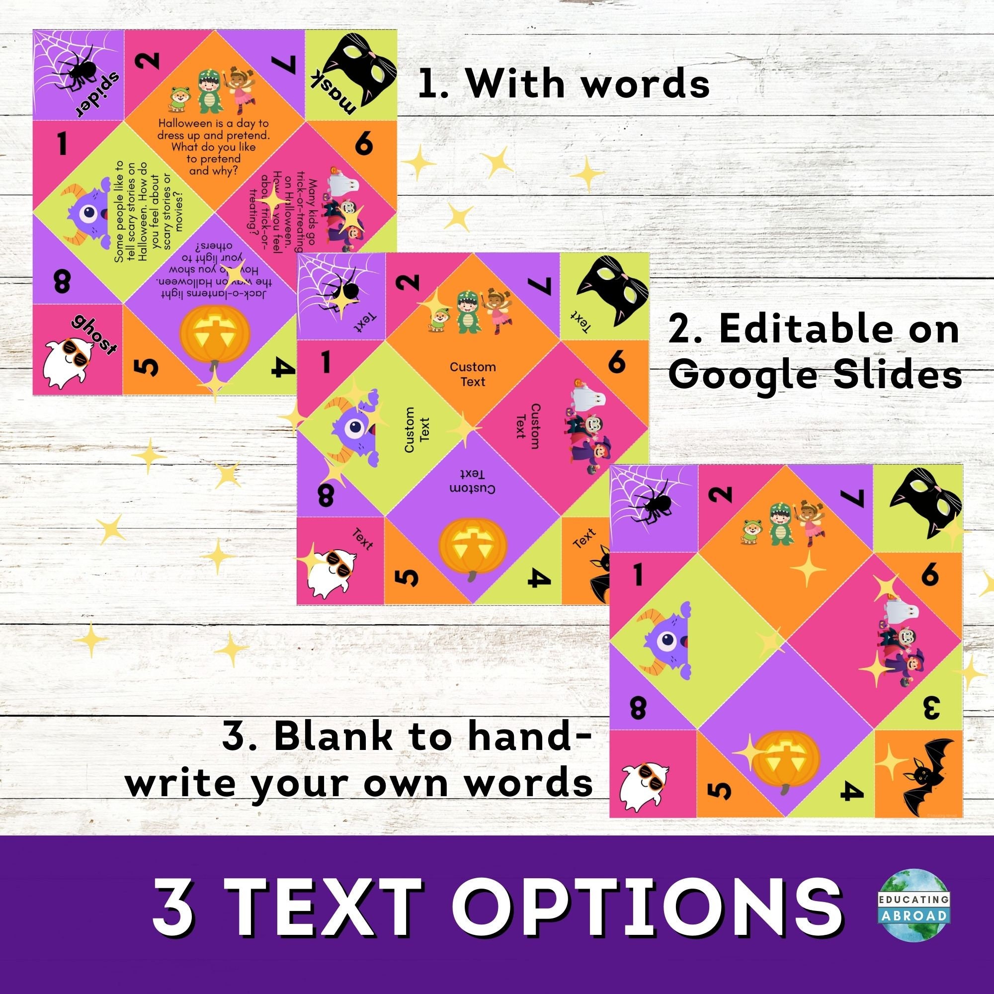 Fun Halloween Activity for Kids | Candy Free Trick or Treat Gift | DIY ...