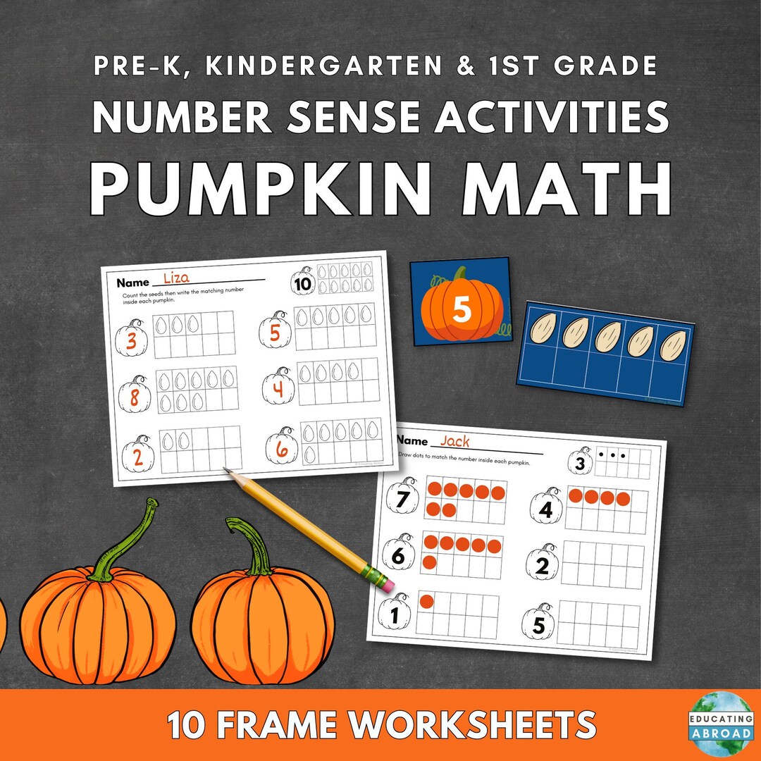 10 Frame Printable Counting Practice: Enhance Number Sense With ...