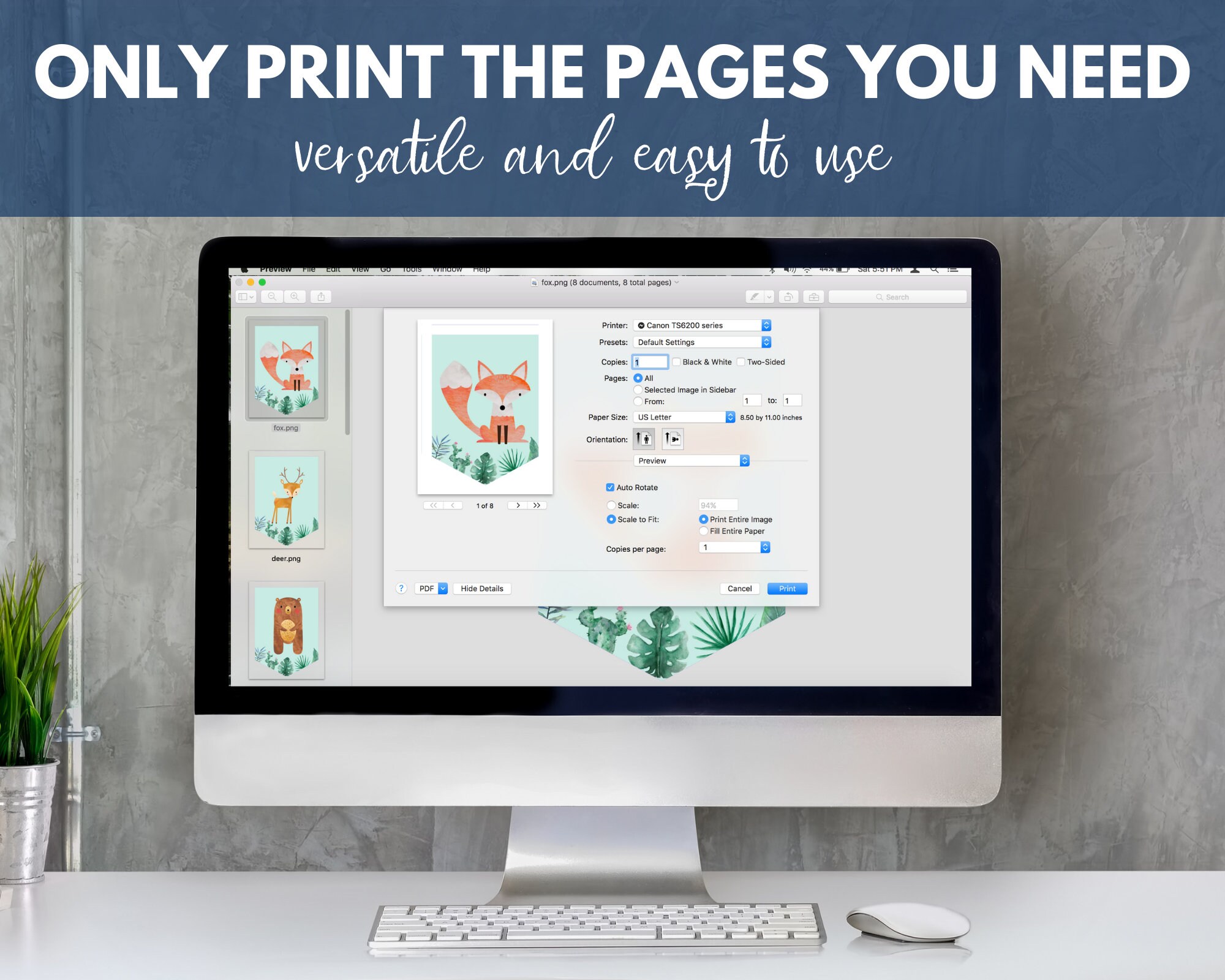 Animal Theme Printable Birthday Bunting Banner Party Decor - Etsy