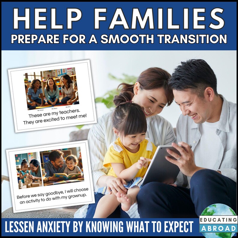 Editable Back to School Social Story: Preschool & Kindergarten (digital ...