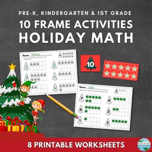 Festive Learning: Christmas Math Printables for Preschool Number Sense ...