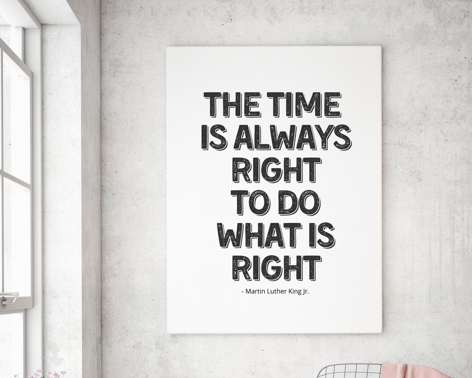 MLK Quote Printable: Classroom Wall Art (digital Download) - Etsy