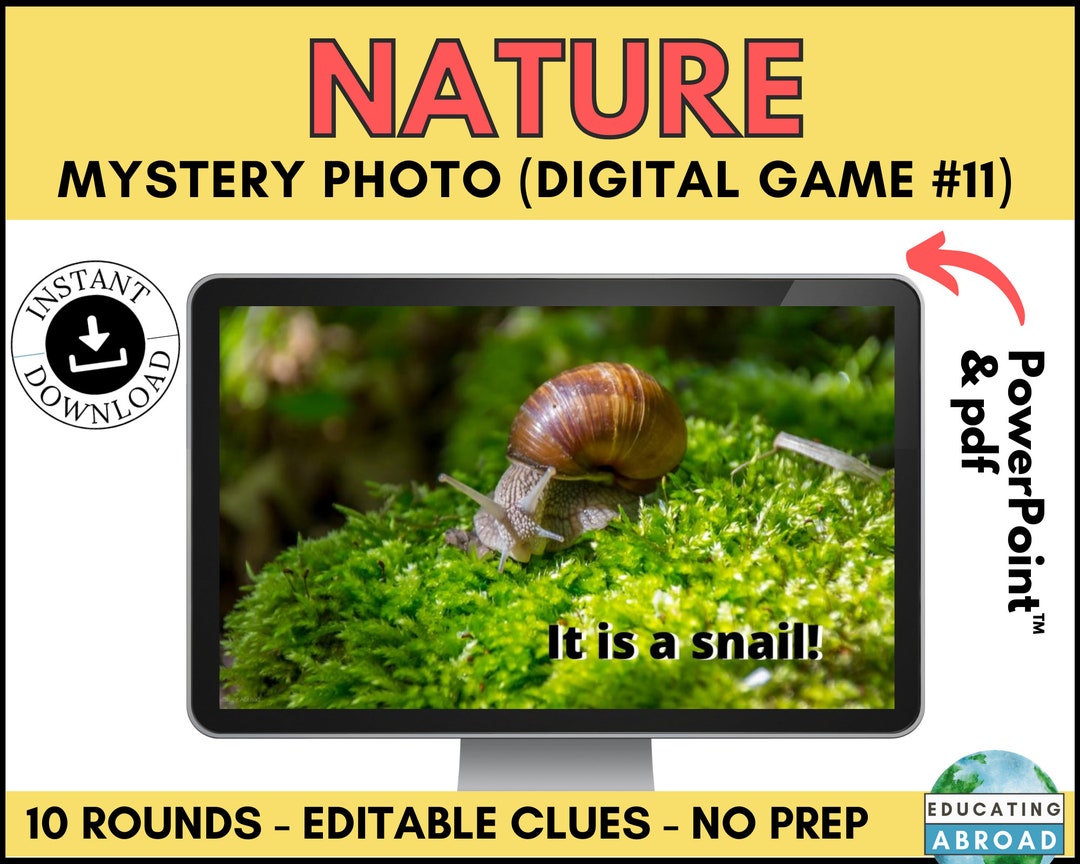 Science Themed Kids Fun Guessing Game Mystery Photo for Classroom or ...
