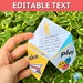 Back to School Ice Breaker: Kids' Cootie Catcher Game (printable) - Etsy