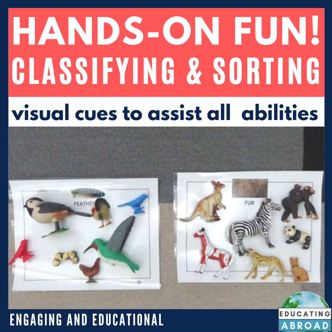 Preschool Math & Science Sort by Attributes Activity (digital Download ...