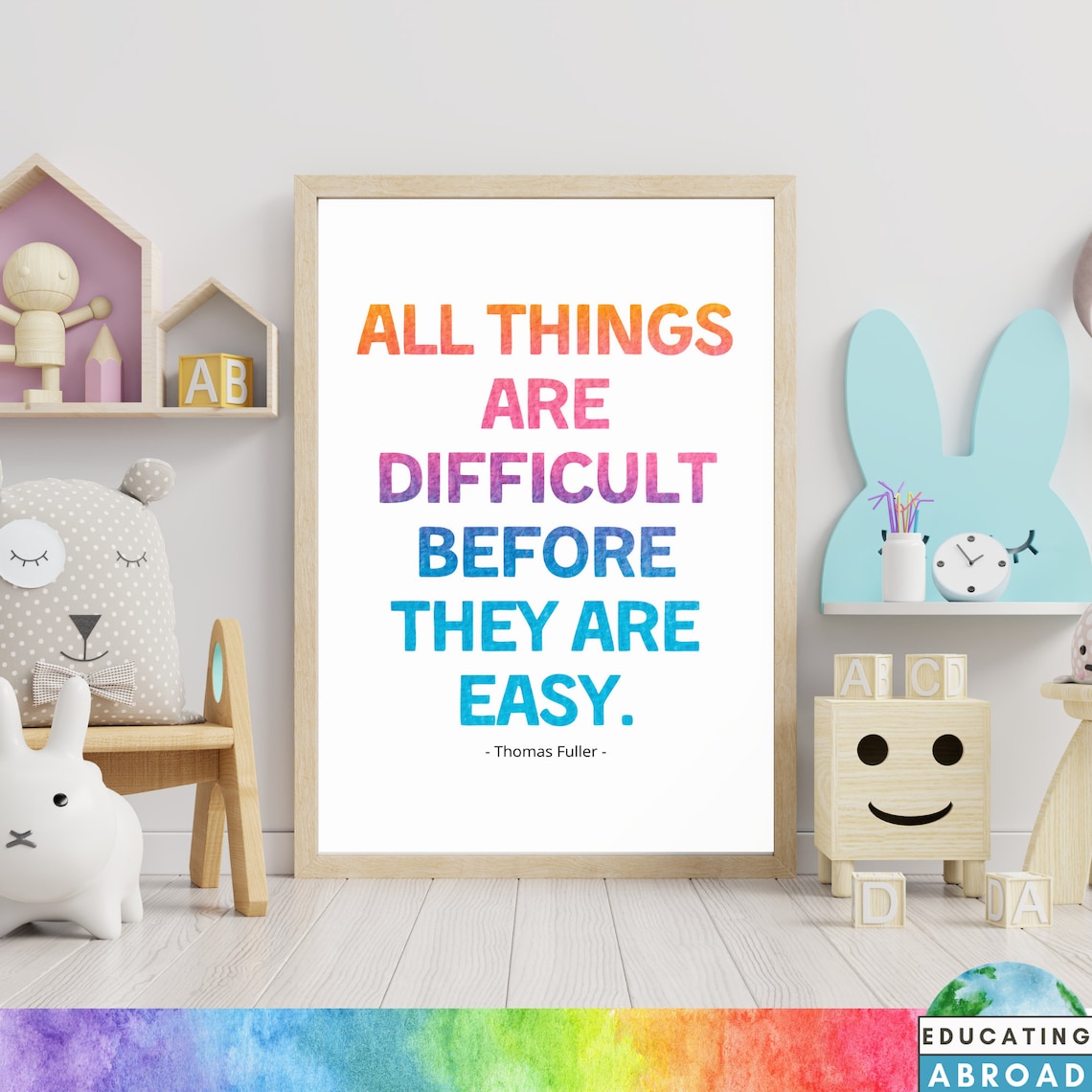 Classroom Wall Decor School Quotes Educational Posters Kids Positive ...