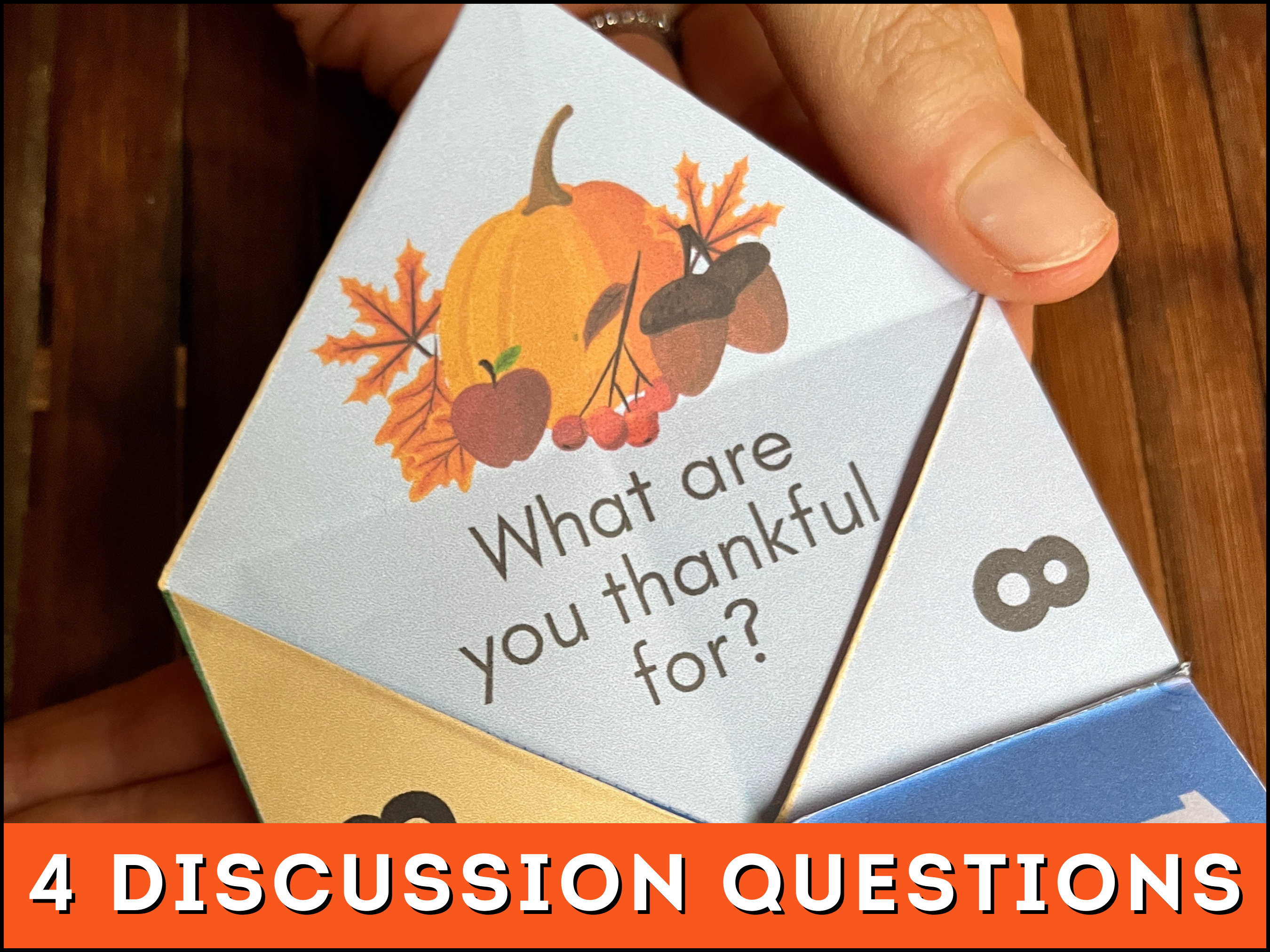 Printable Thanksgiving Craft for Kids | Thanksgiving Cootie Catcher ...