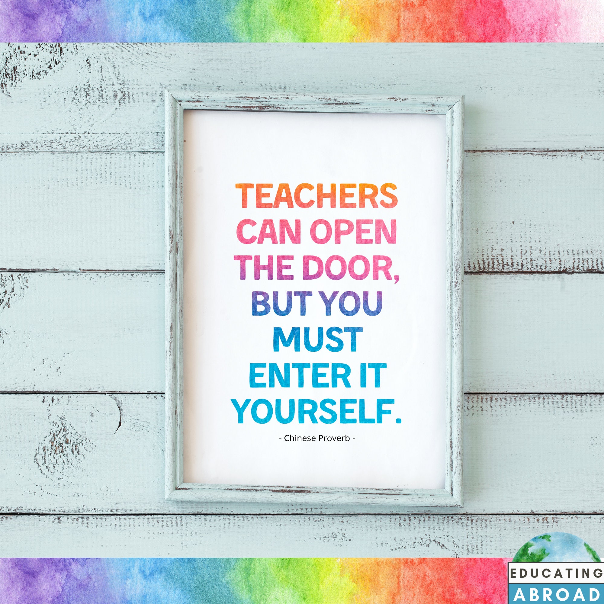 Printable Classroom Wall Art Decor Inspirational School Poster - Etsy