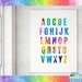 Printable Alphabet | A-Z Letters Classroom Decor | Alphabet Nursery ...