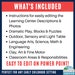 Printable Classroom Decor Editable Learning Center Description ...