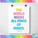 Temple Grandin Quote Poster: Colorful Inspirational Art (digital ...