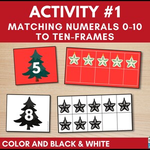 Festive Learning: Christmas Math Printables for Preschool Number Sense ...