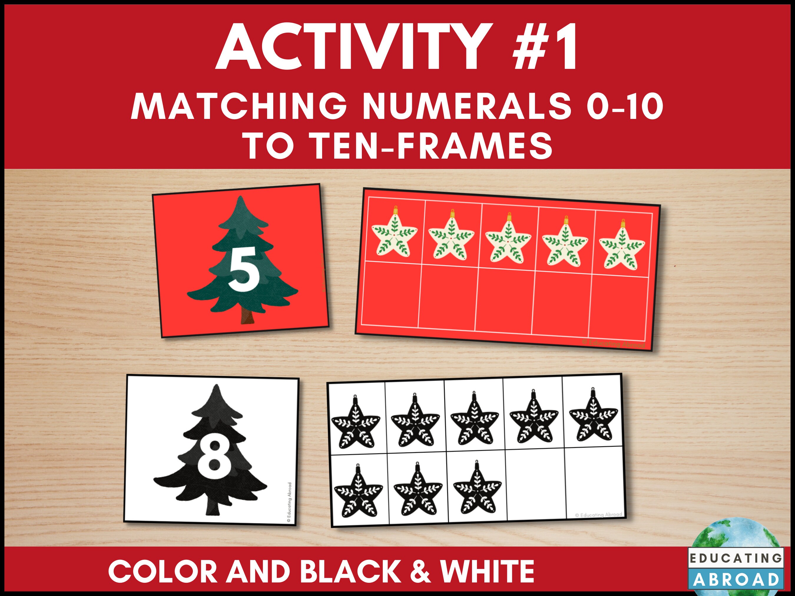 Festive Learning: Christmas Math Printables for Preschool Number Sense ...