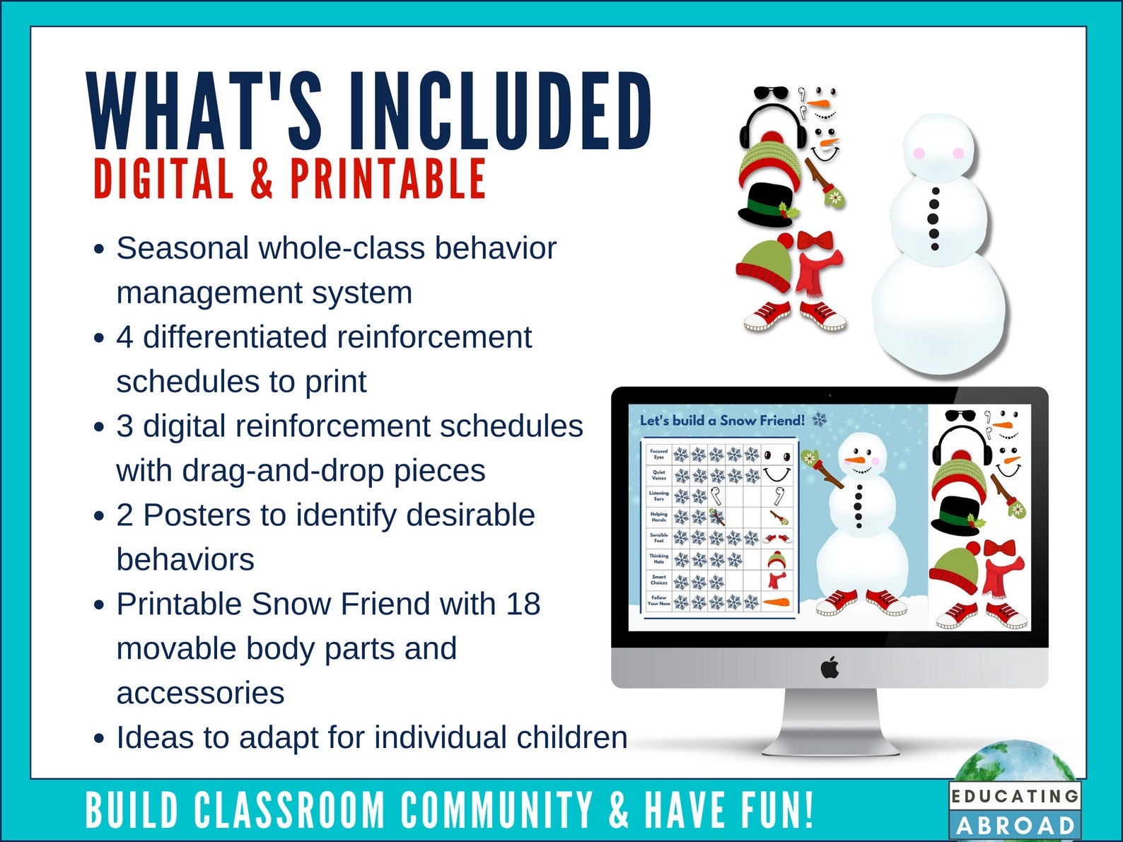 Behavior Management System With Printable Charts and Class Rewards for ...