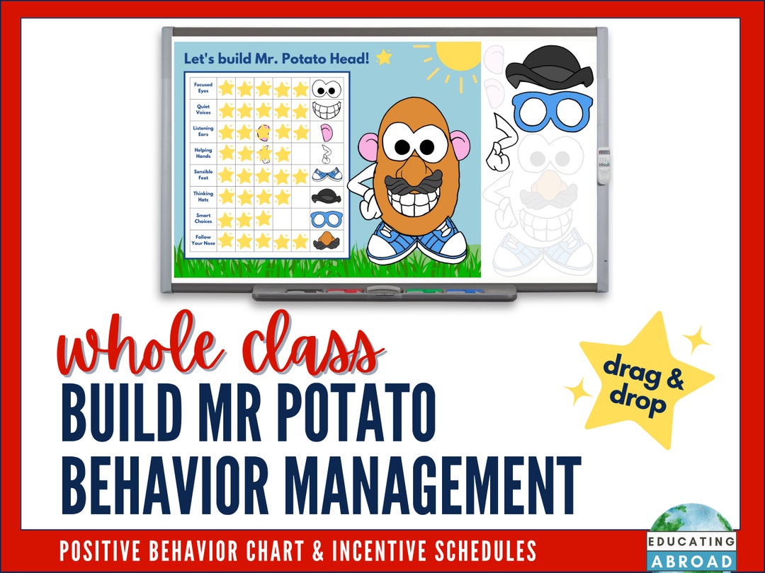 Classroom Behavior Management System | Digital Reward Chart to Build Mr ...
