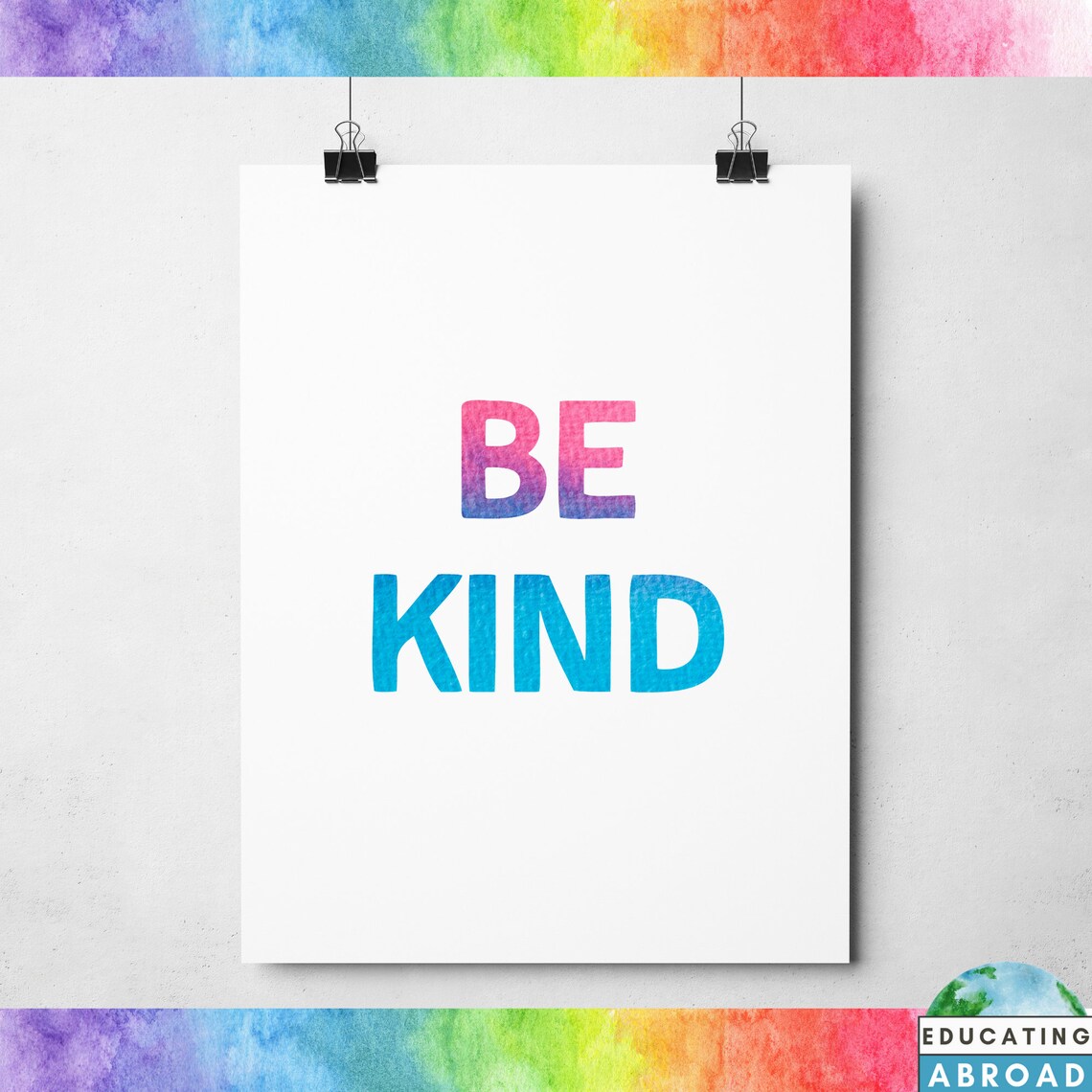 Printable Classroom Decor Positive Kids Poster Teacher Resource Instant ...